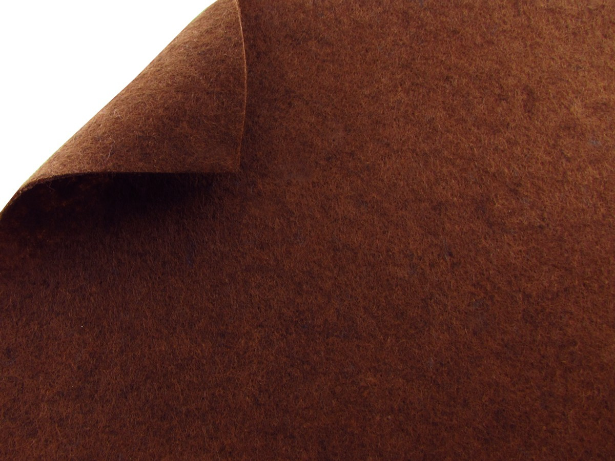 Filc poliestrowy / arkusz / miękki techniczny / 20x30cm / czekoladowy ...