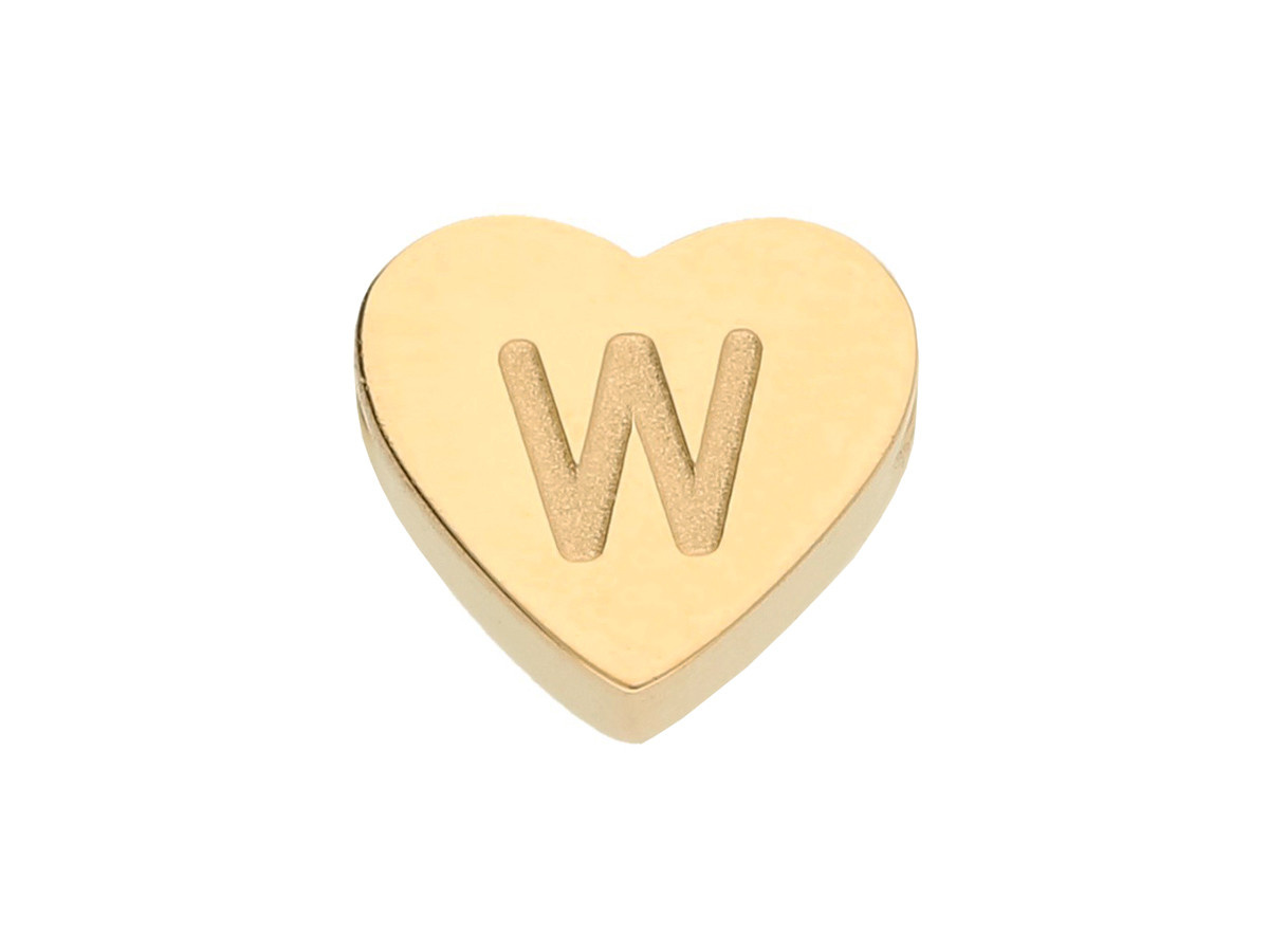 Literka W / przekładka / stal chirurgiczna / 6x7mm / otwór 1.4mm ...